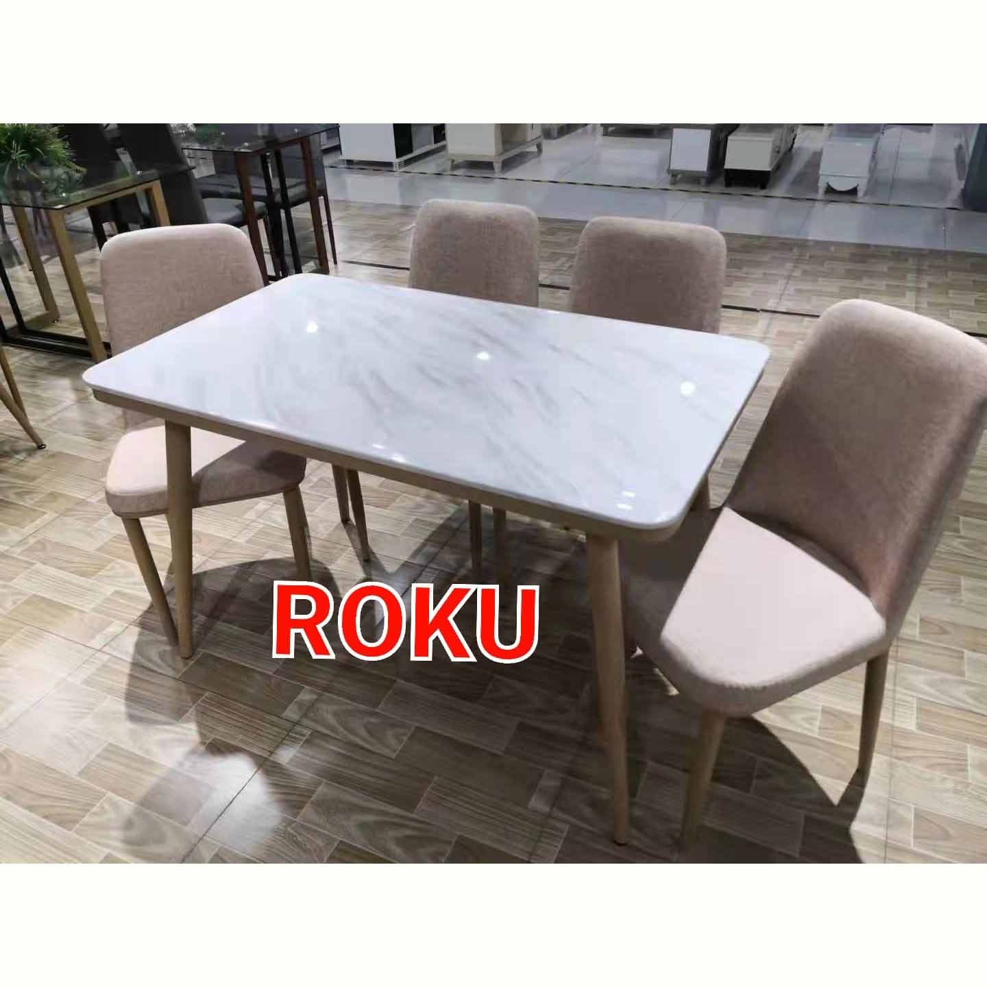 Meja Makan Marmer Roku Importa | Angkasa Bali Toko Furniture Meja Kursi ...